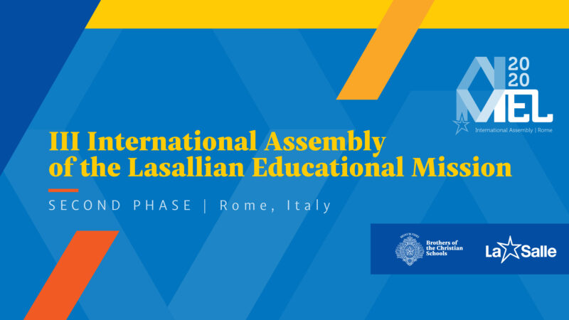 III International Assembly of the Lasallian Educational Mission ...